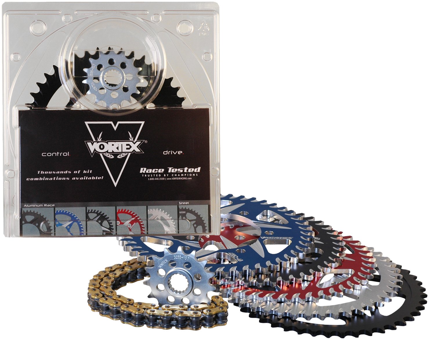 Vortex CK4155 Chain and Sprocket Kit : Amazon.in: Car & Motorbike
