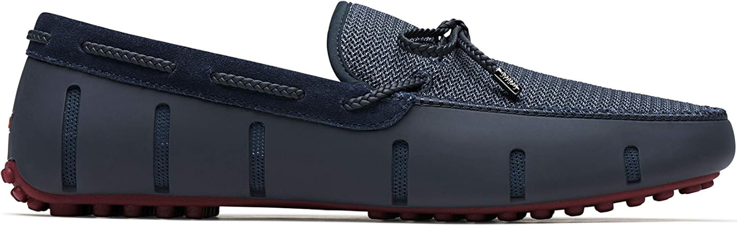 Amazon.com | SWIMS Mens Loafers, Braided Lace Shoes for Men, Casual ...