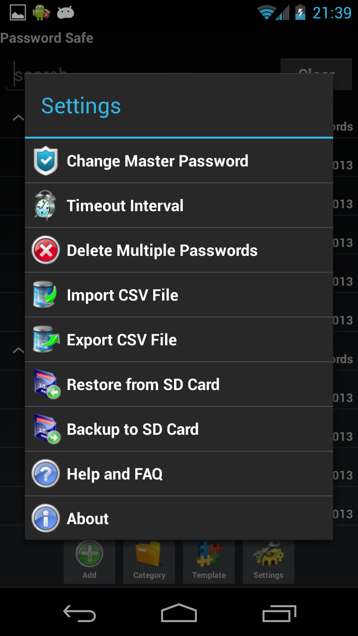 Password Safe - App on Amazon Appstore
