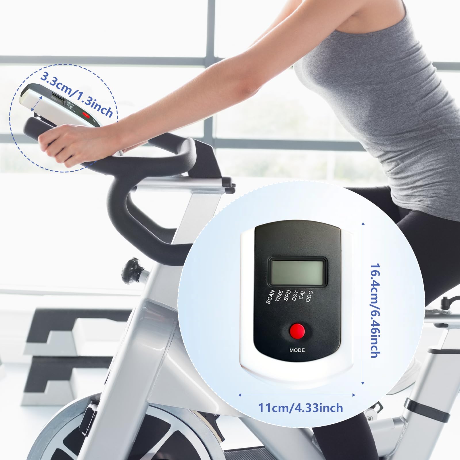 Schwinn Airdyne Replacement Parts Stationary Bike Monitor Replacement ...