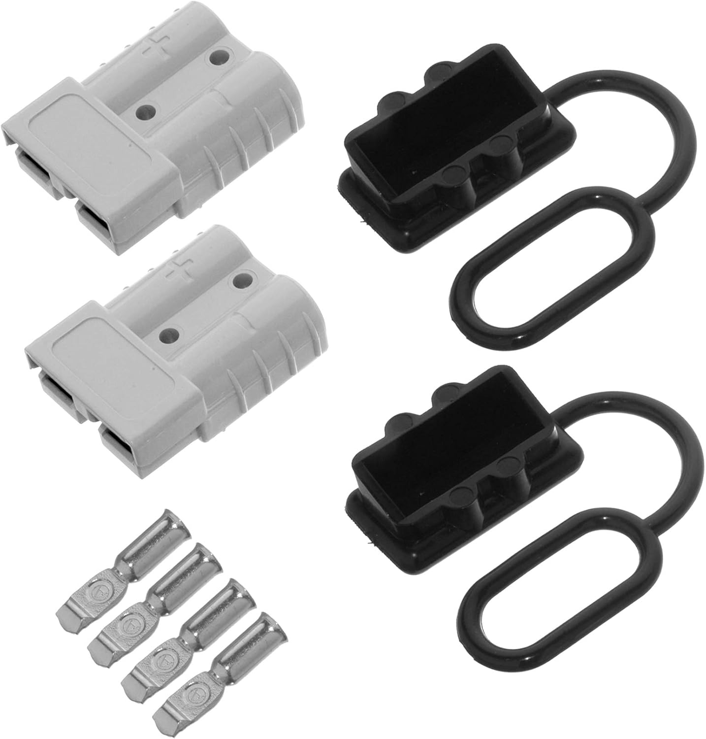 Amazon.com: MUYI 2Pcs 50A Jumper Cable Quick Connect 6/10/12 AWG ...