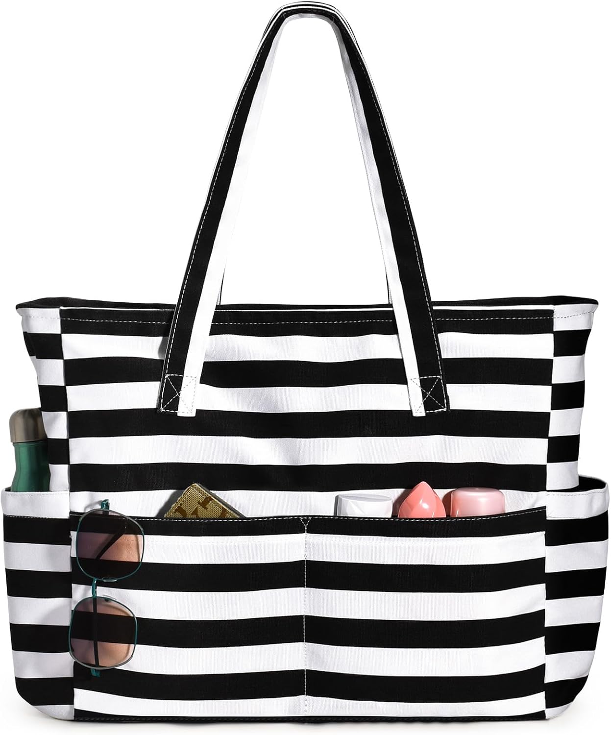 Amazon.com | oscaurt Beach Bags for Women Large Waterproof Sandproof Beach Tote Swim Pool Bag ...