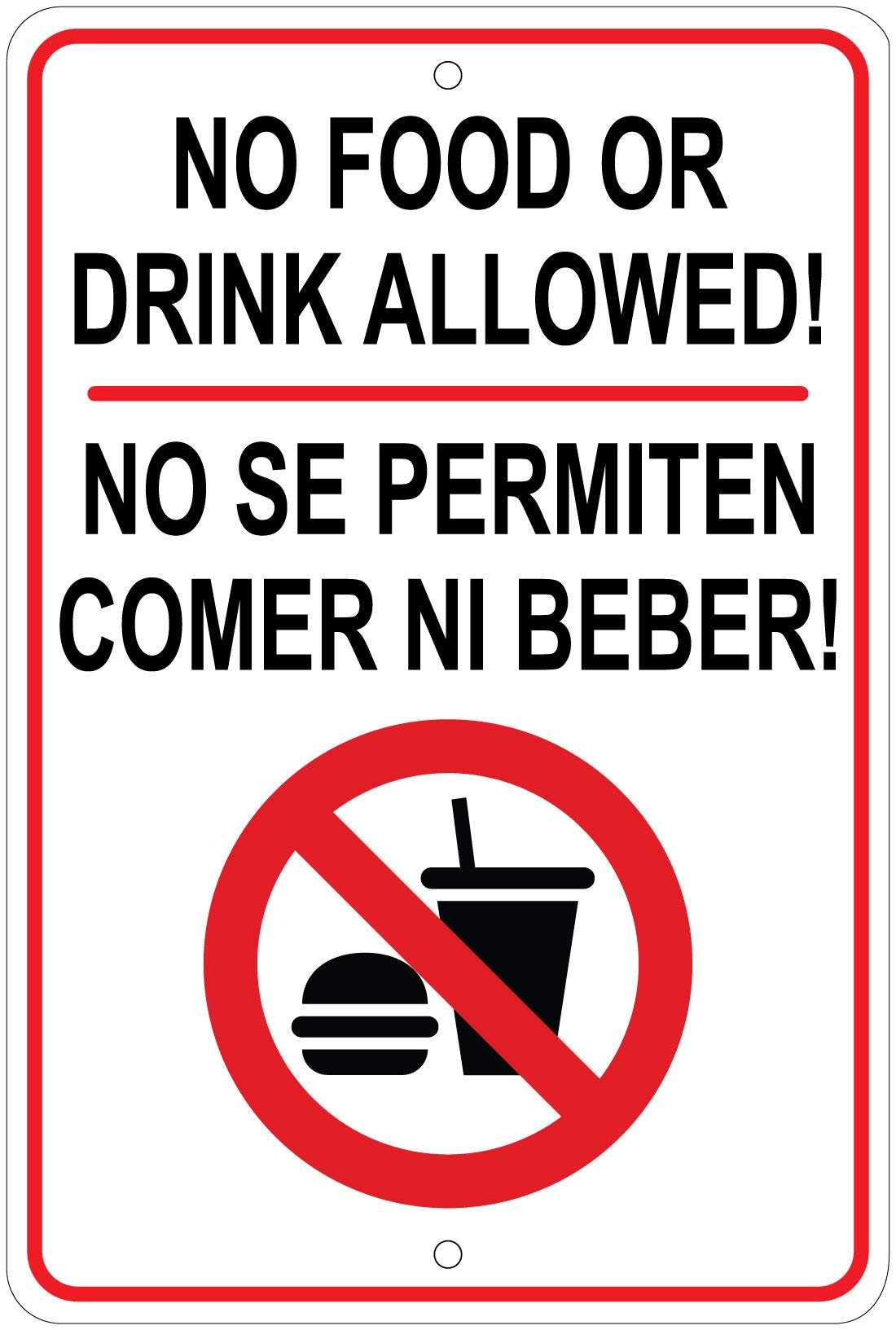 No Food Sign