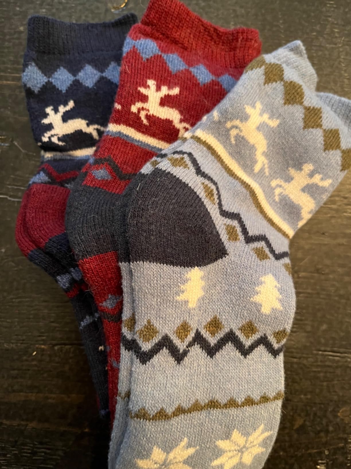 Amazon.com: Comfoex Kids Wool Socks for Boys Girls Winter Warm Thermal ...