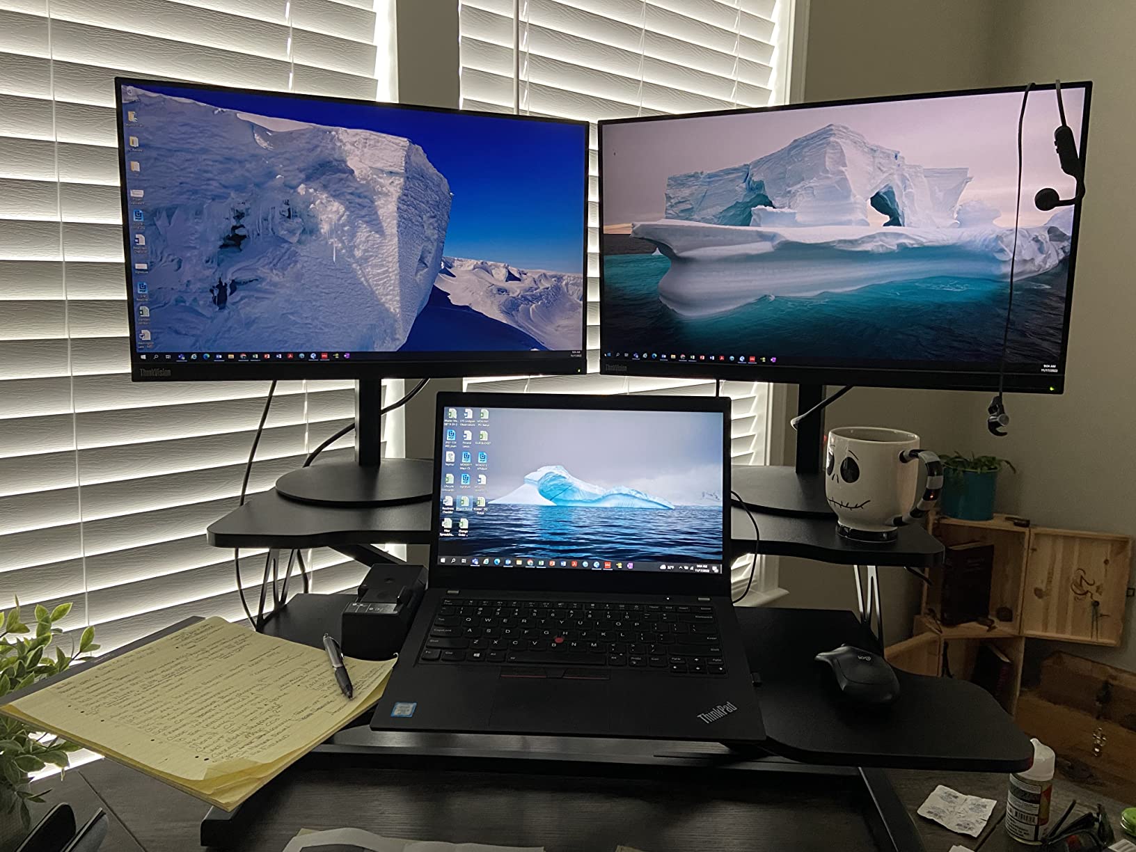 $23/mo - Finance FITUEYES Height Adjustable Standing Desk 32” Wide Sit ...