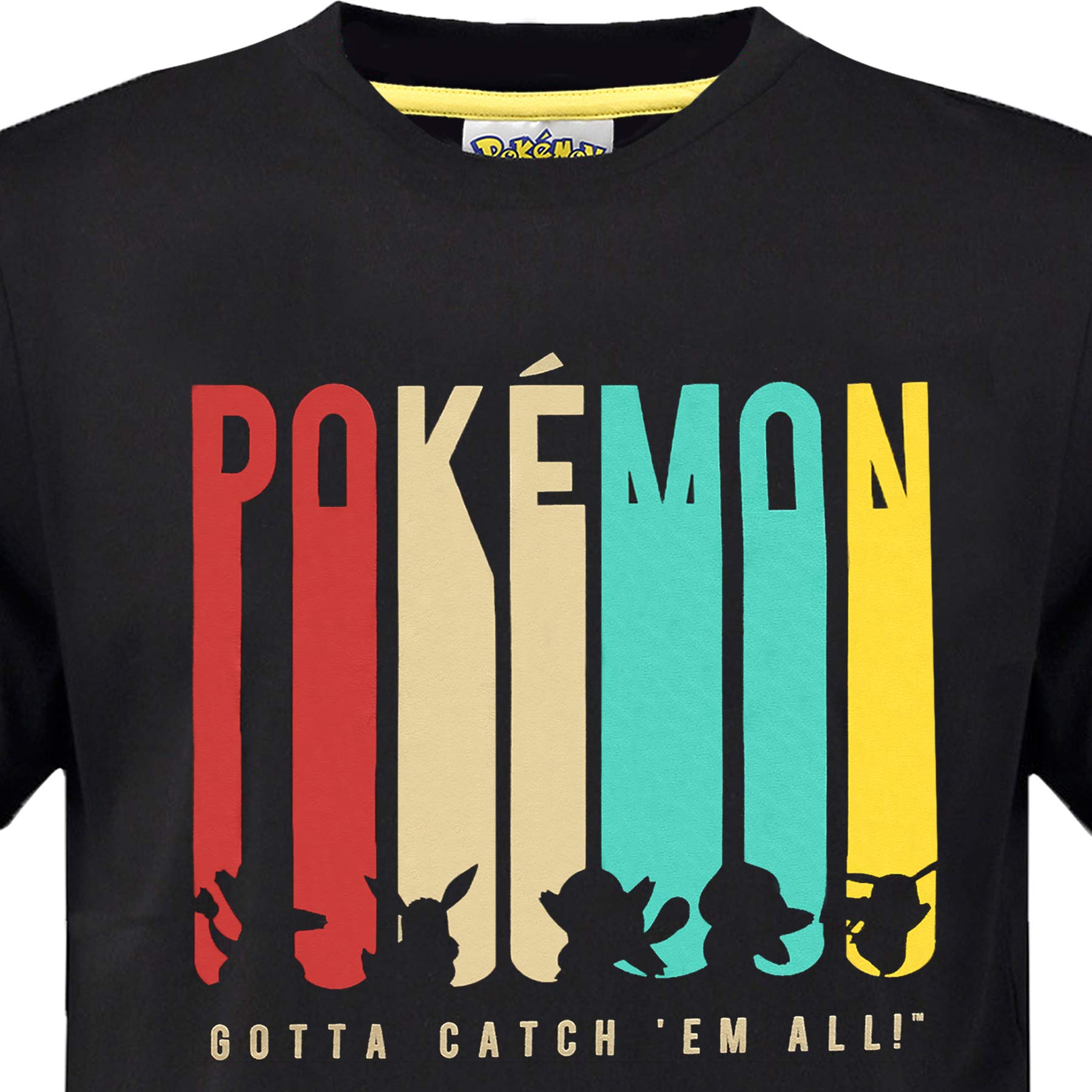 PoKéMoN Pikachu Boys T-Shirt with Gotta Catch ‘Em All Design | Cotton ...