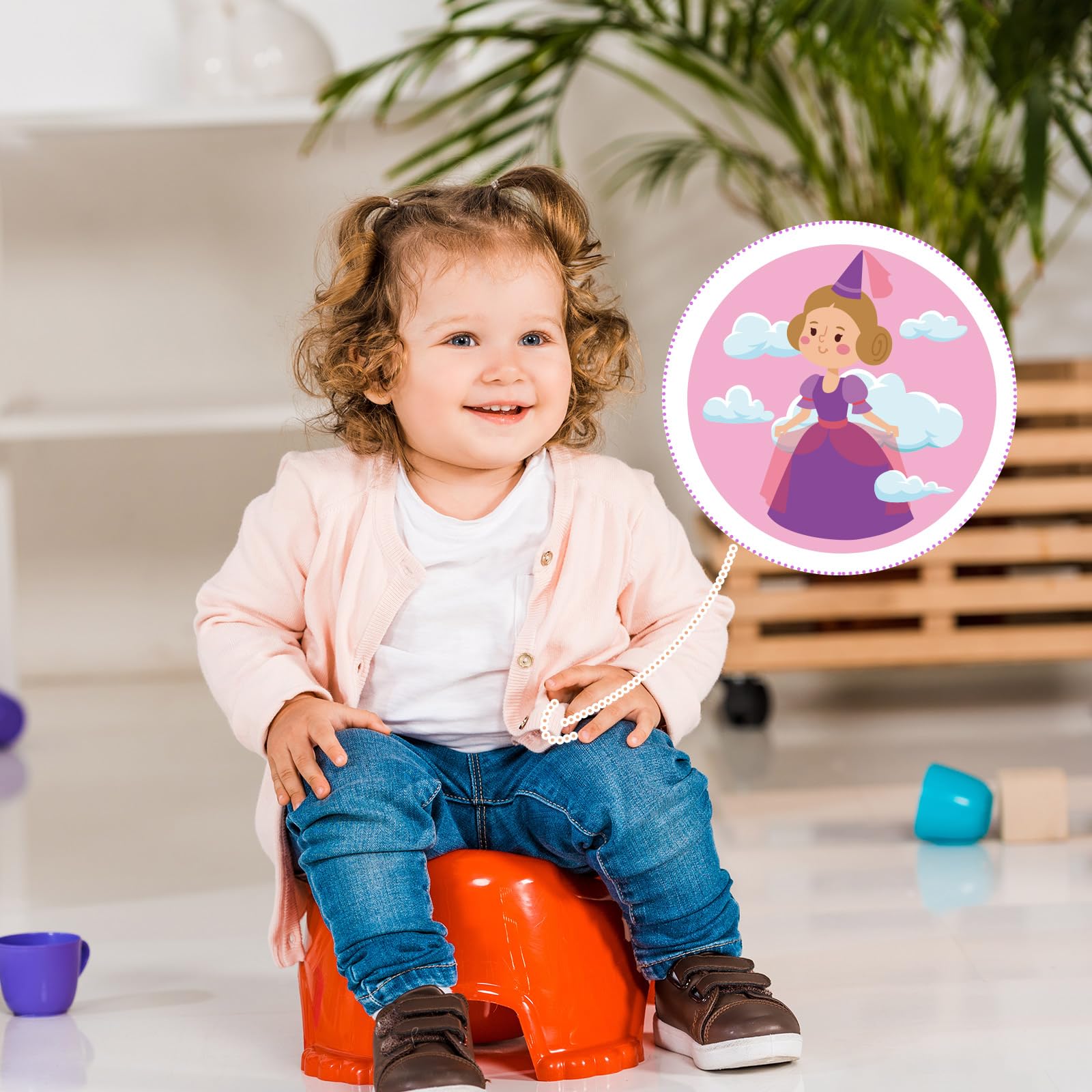Snapklik.com : Geyee 24 Pcs Potty Training Stickers Potty Stickers ...