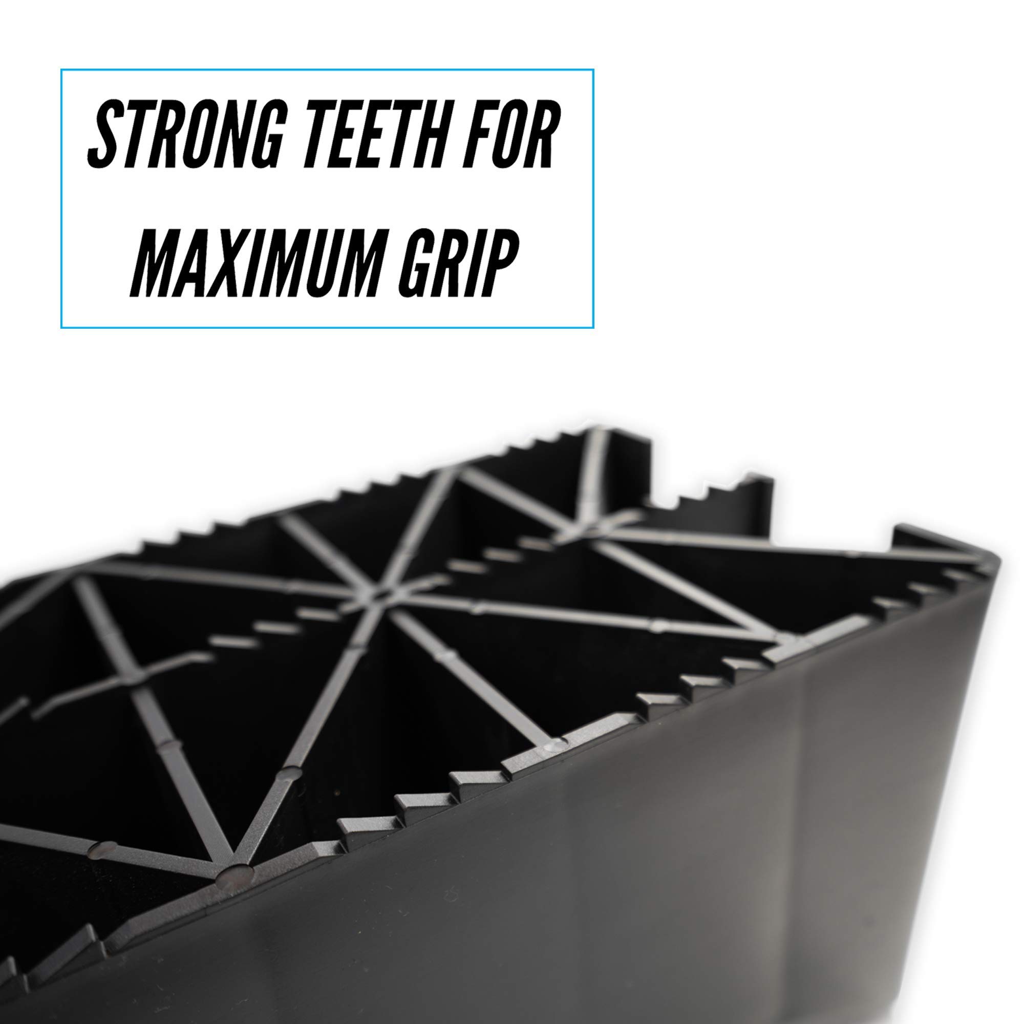 Caravanture Tandem Wheel Ramp - Heavy Duty Ramp for Changing Flat Tires ...