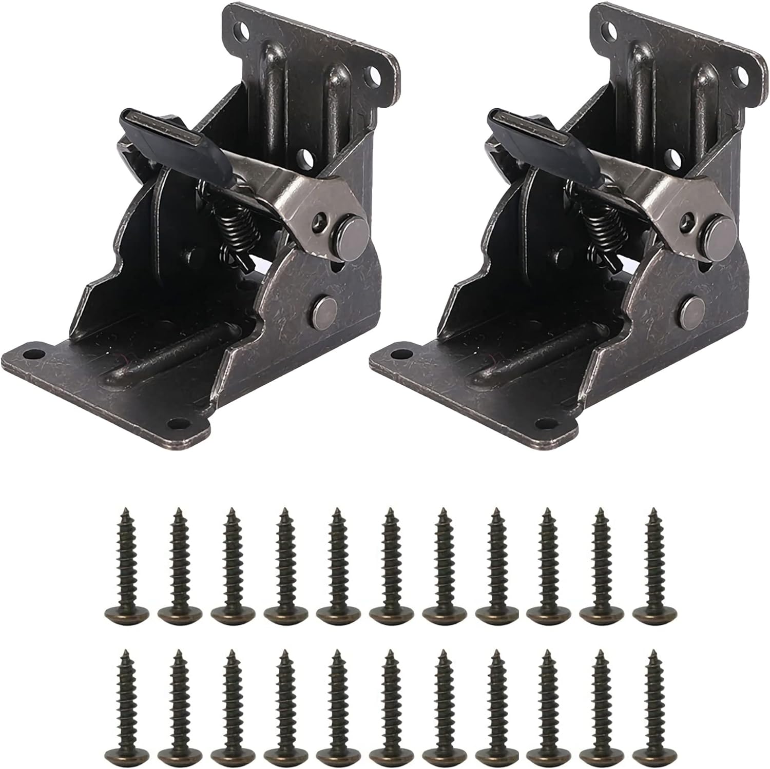 Klappscharnier mit Arretierung, 2 Stück Scharniere Klappbar ...