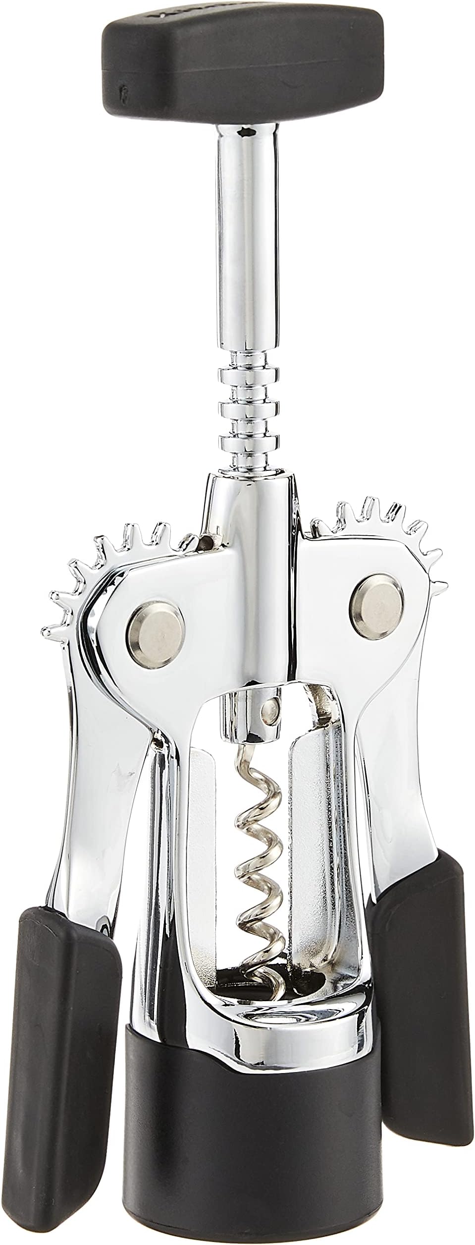 Amazon.com: KitchenAid Gourmet Winged Corkscrew, One Size, Black: Home ...