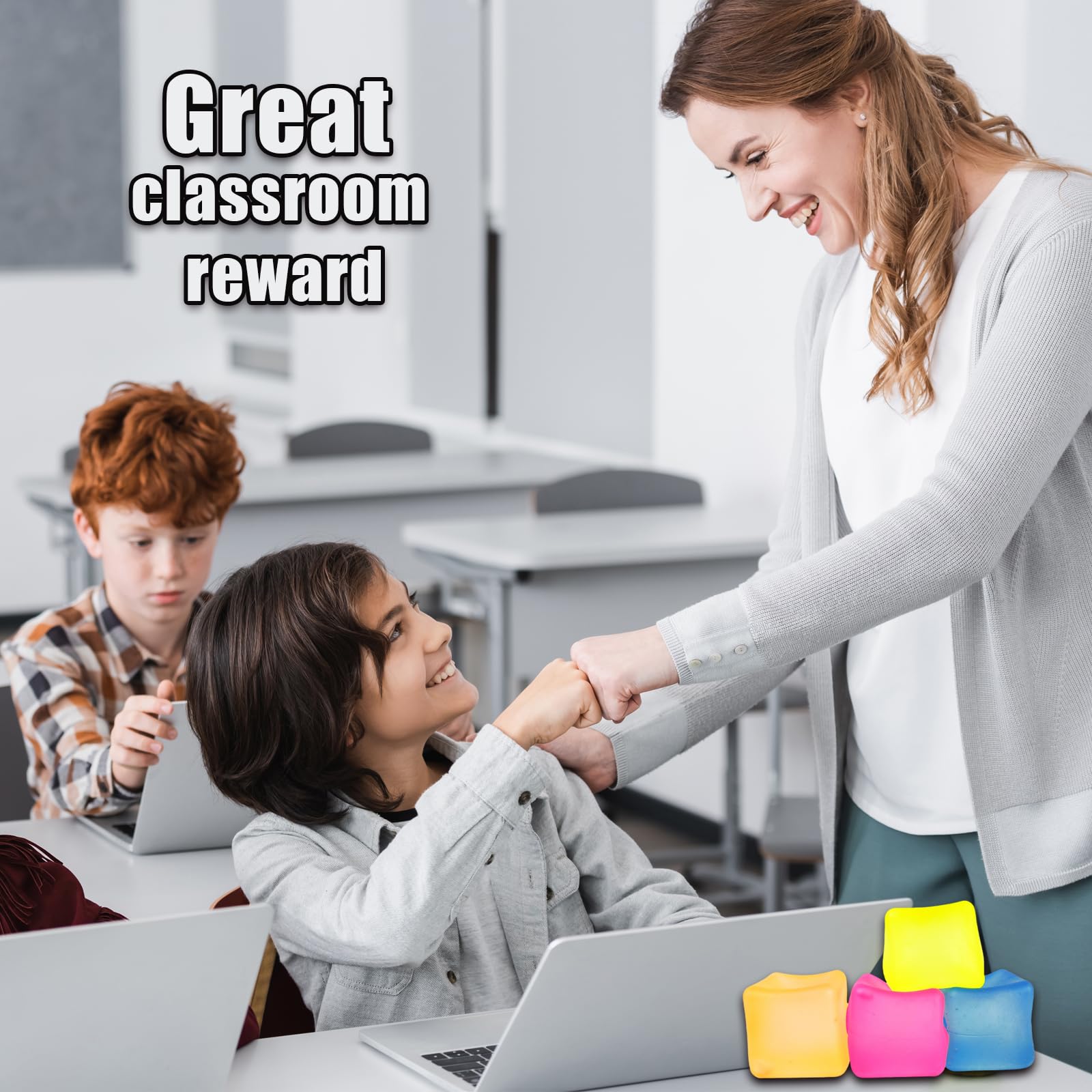 Snapklik.com : ZHEBAG Nice Sugar Ball Cube, Squishy Fidget Toys, Ice ...