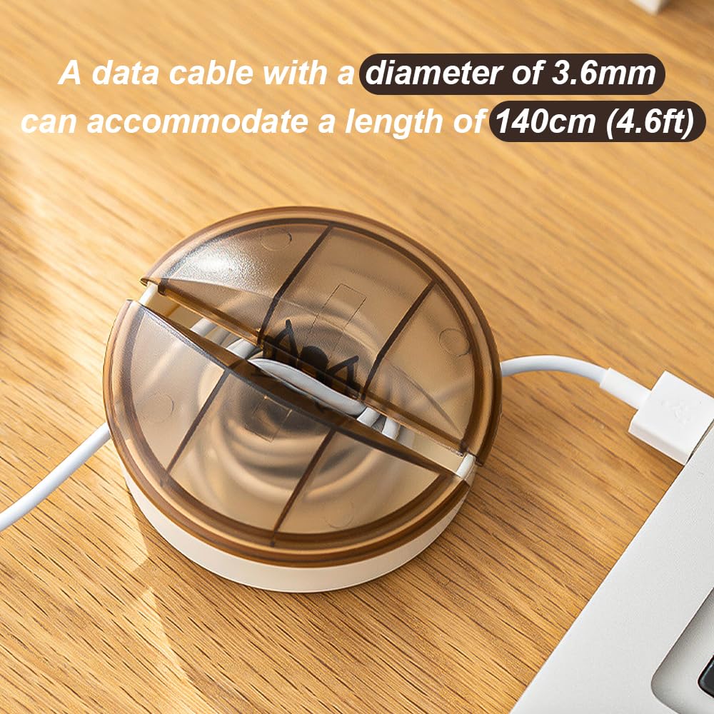Usb Case Automatic Cable Winder - Retractable Cable Management Tool ...