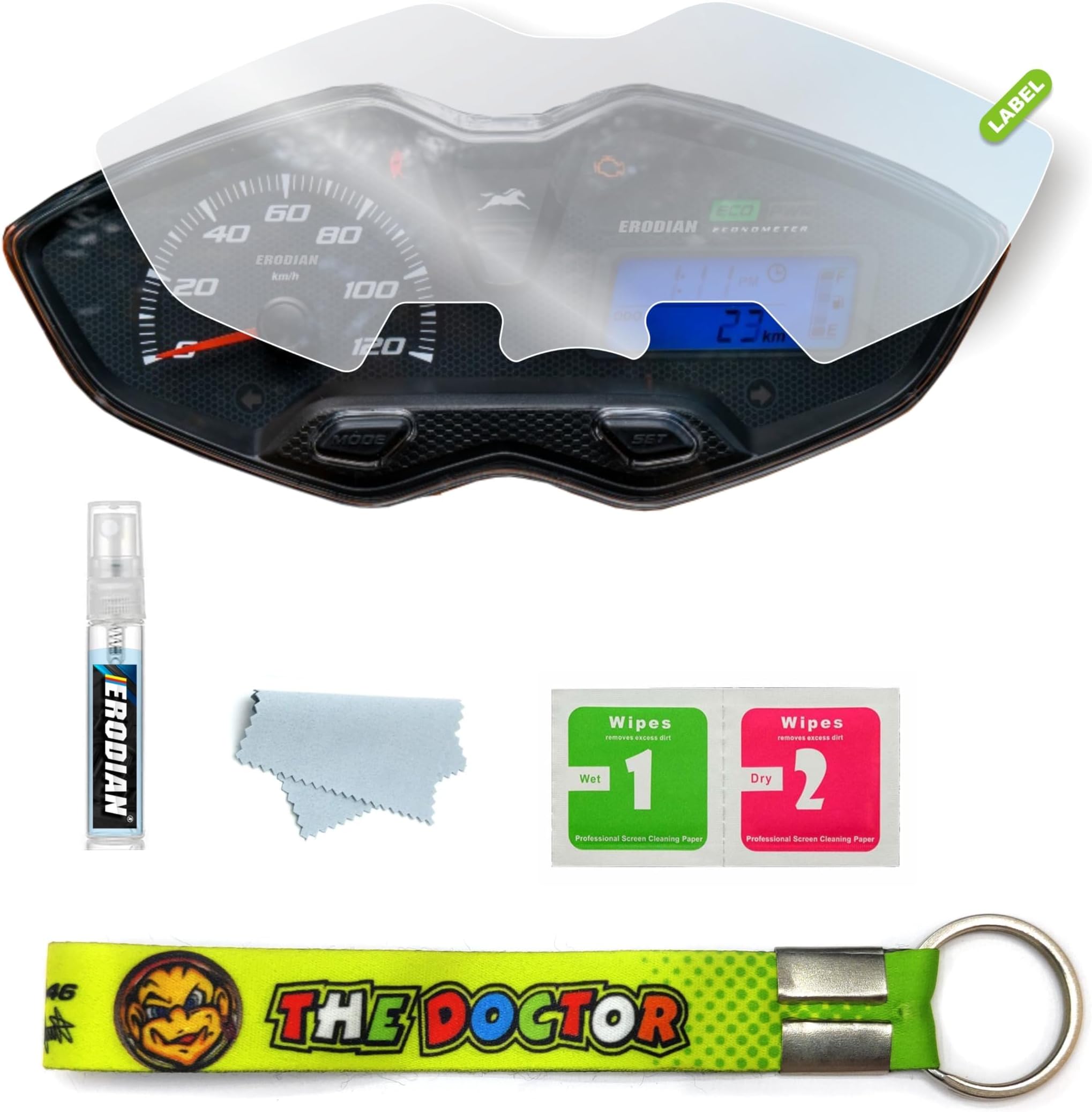 ERODIAN Meter Display Screen Protector, Meter Guard For TVS Jupiter 125 ...