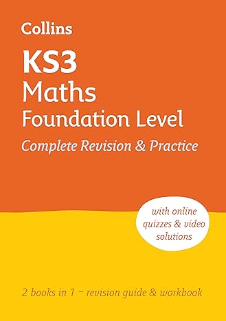 KS3 Maths Foundation Level All-in-One Complete Revision and Practice ...