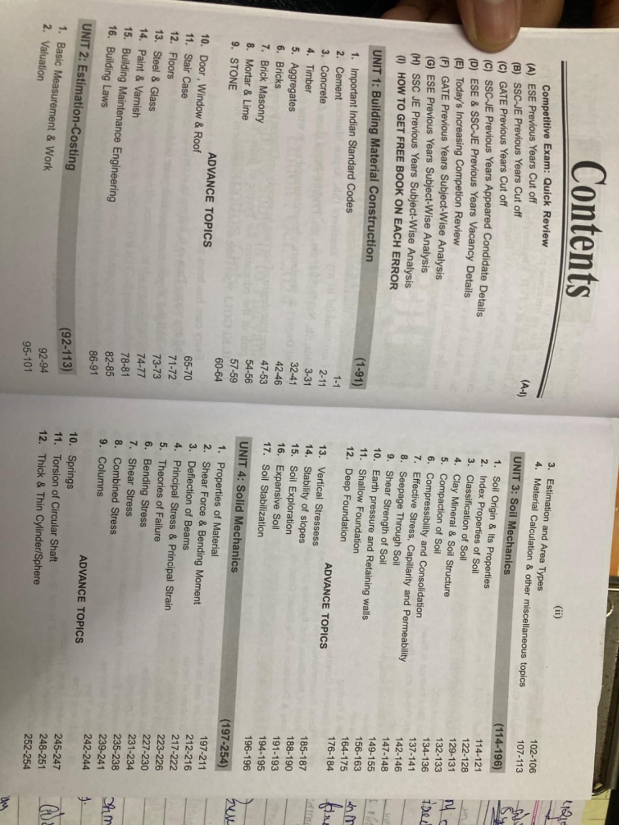 Buy Civil Booster, Civil Engineering Handbook with 24 Subjects, Free ...