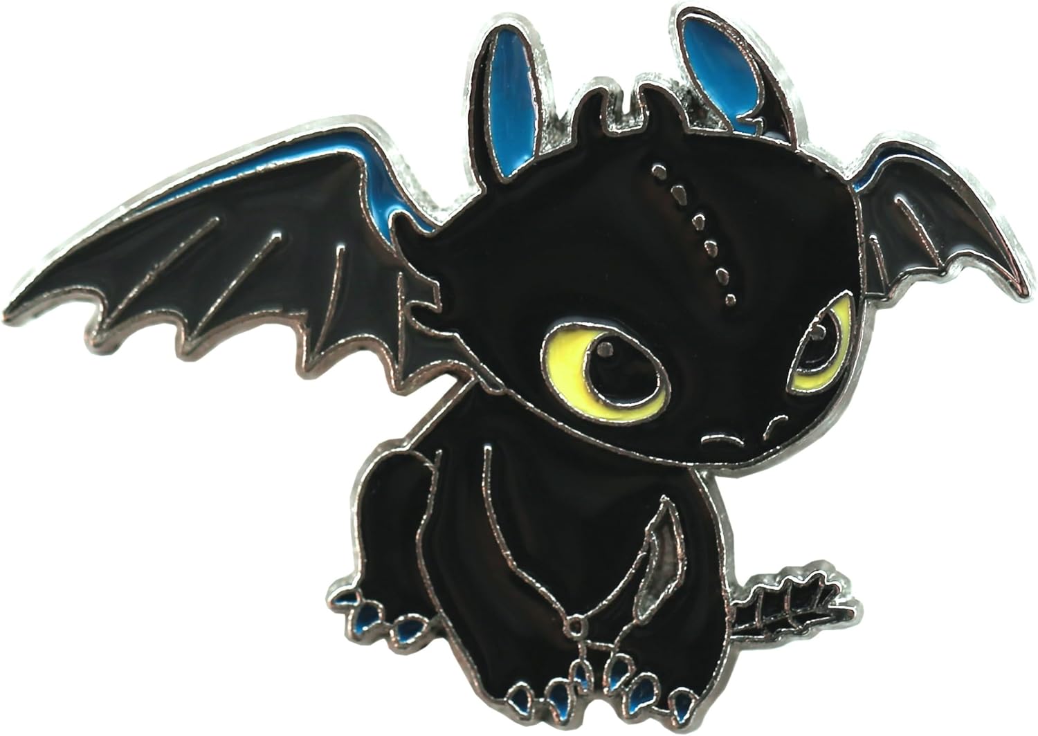 Amazon.com: Indorasen Anime characters Dragon badge（Toothless） : Office ...