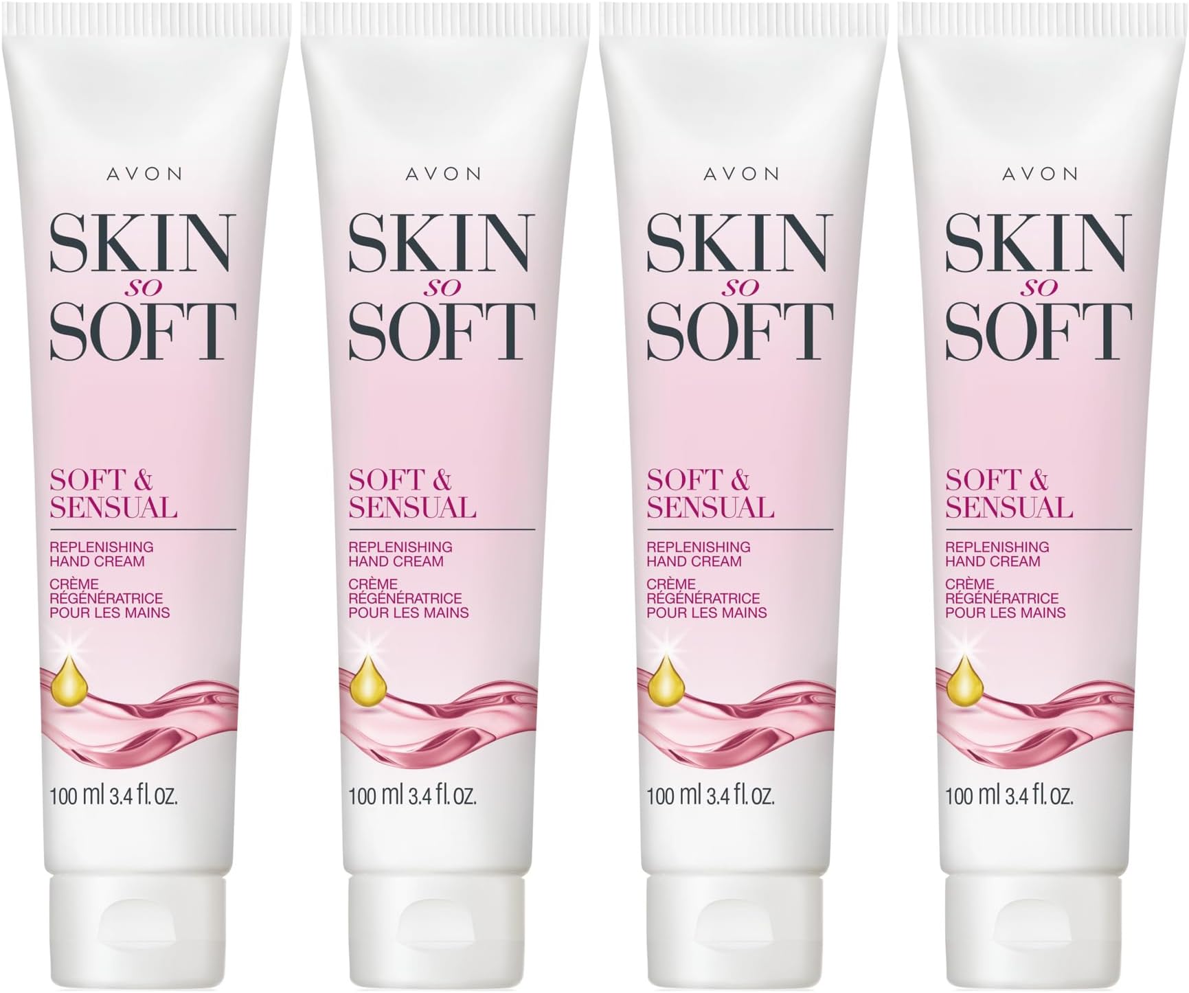 Amazon.com : Avon Skin So Soft Soft & Sensual Hand Cream - 4 Pack ...