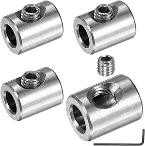 Amazon.com: M METERXITY 4-Pack Wire Rope Cable Clamp, 4mm Hole 304 ...