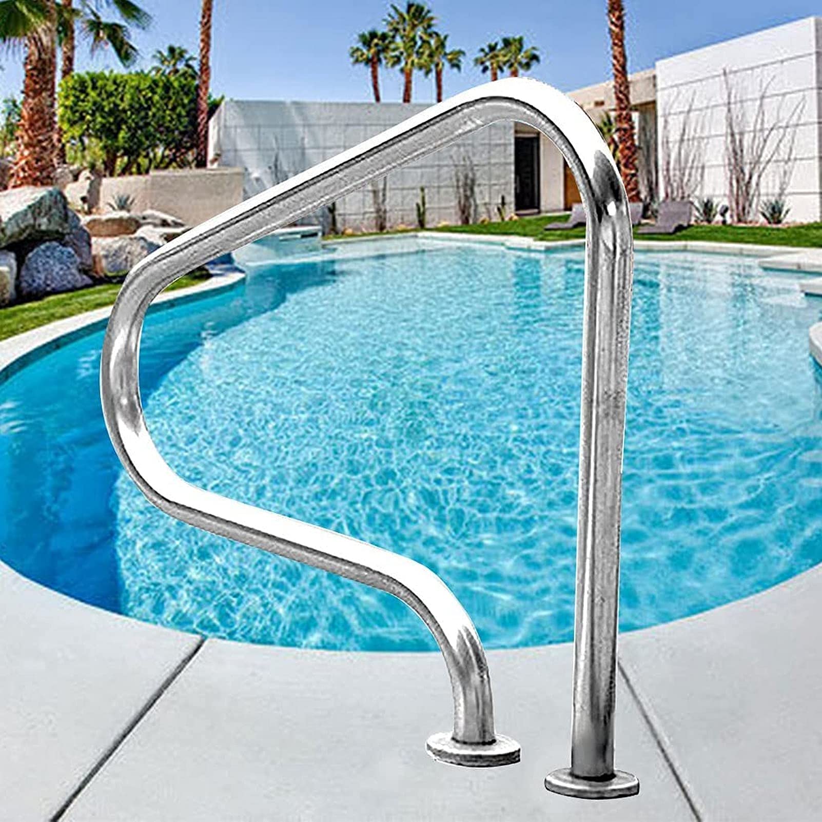 Handrail Swimming Pool Hand Rail Set Of 1 Ramp Ladder | Desertcart INDIA
