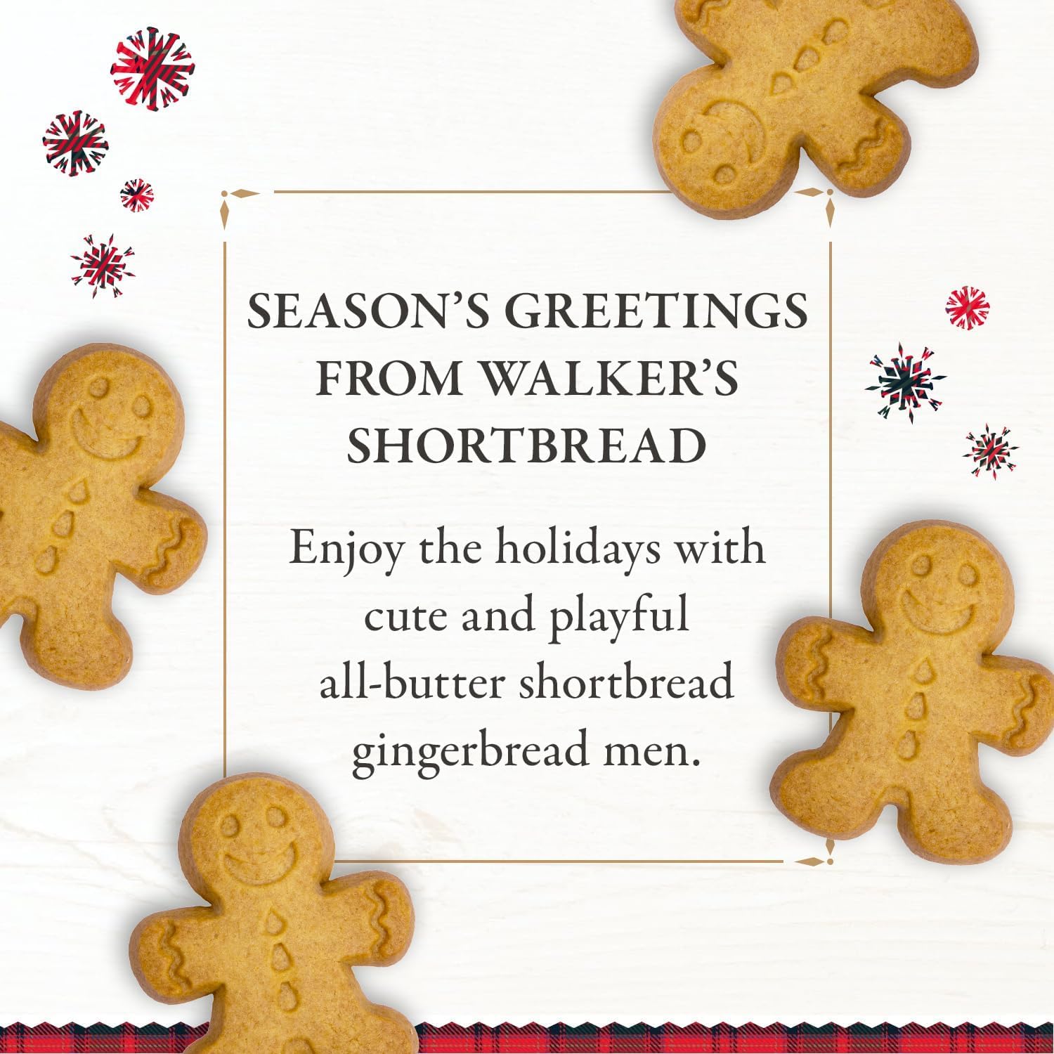 Snapklik.com : Walkers Festive Shortbread Gingerbread Men 4.4 Oz ...