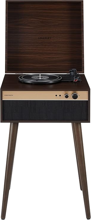 Amazon.com: Crosley CR6236A-WA Jasper 3-Speed Bluetooth in/Out Vinyl ...