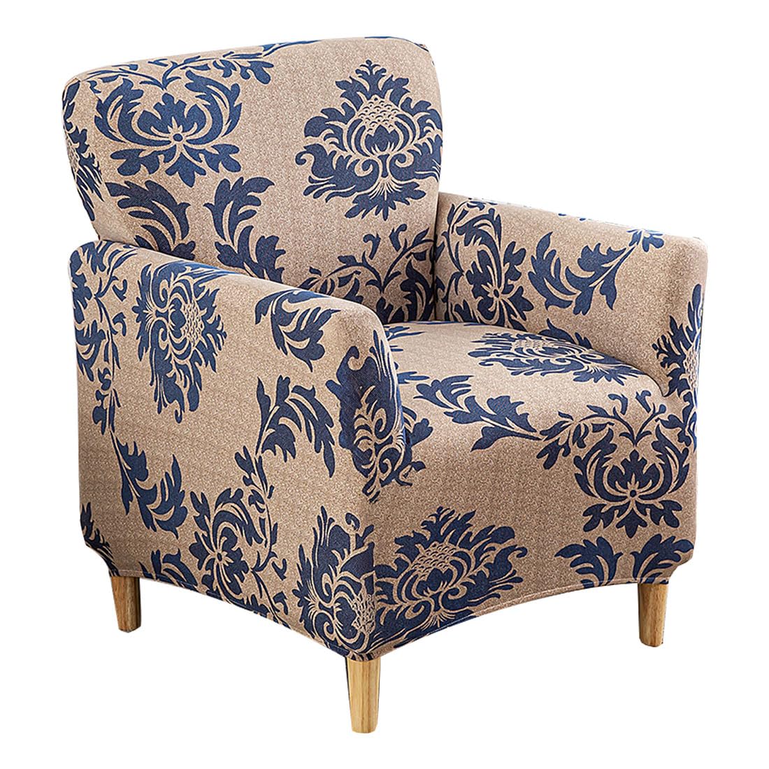 Amazon.com: Buenanir Accent Chair Covers with Arms Stretch Mid Century ...