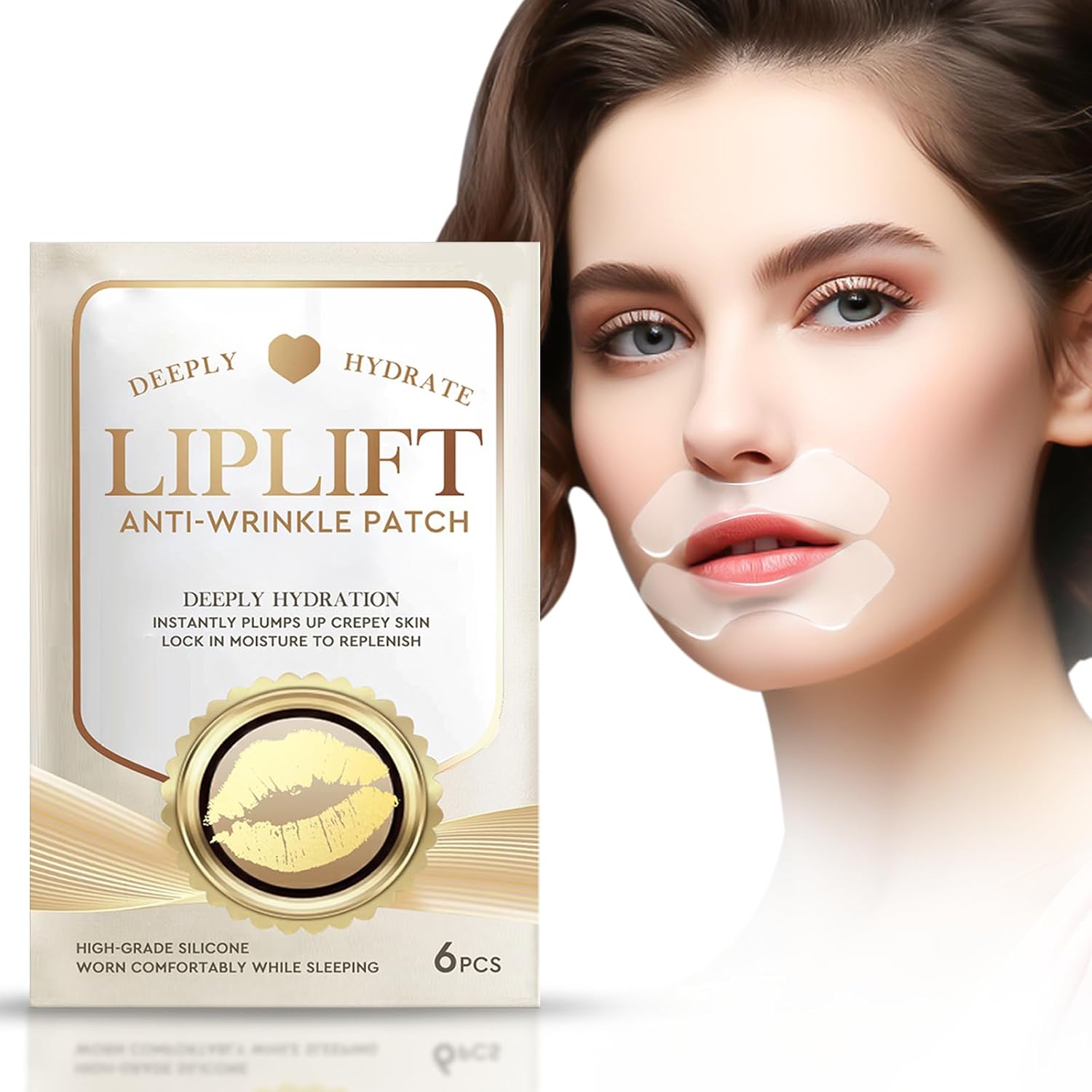 Amazon.com : Hajoyful Anti Wrinkle Patches for Lip, Smile Line patches ...