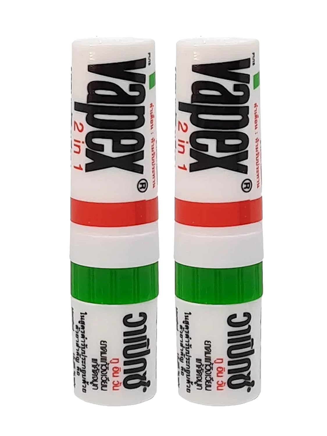 HANI PO™ Vapex Inhaler 2 in 1 - Pack of 2 - Thailand Product : Amazon ...