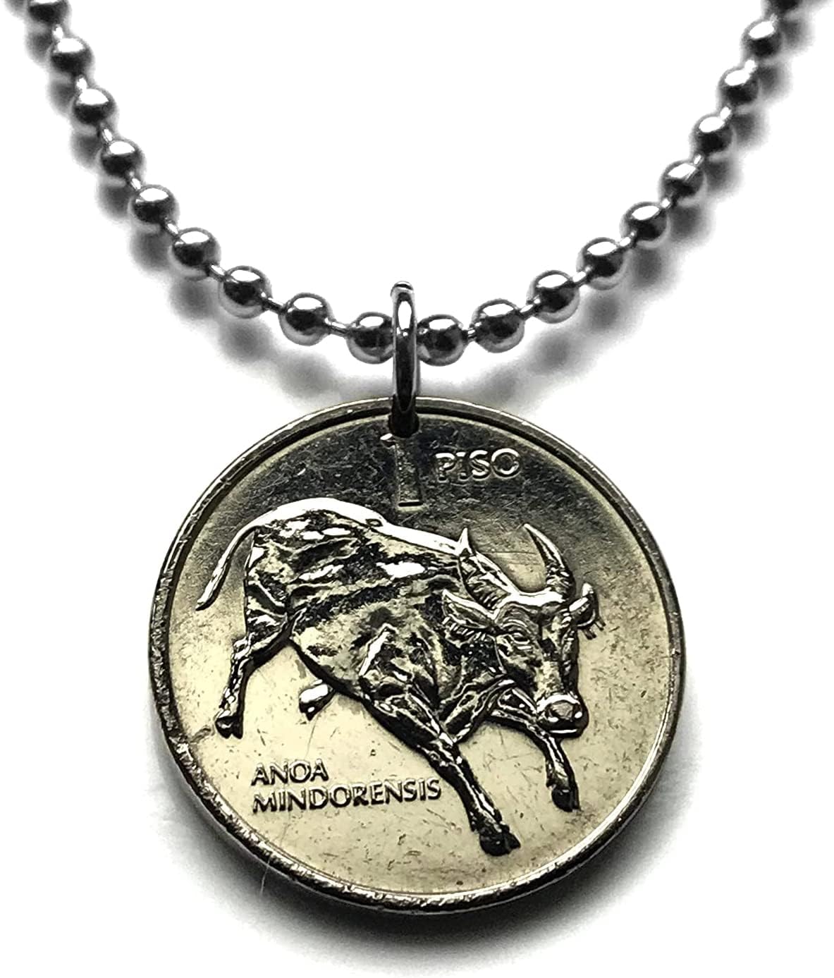 Amazon.com: 1994 Philippines Pilipinas 1 Piso Tamaraw bull Mindoro ...