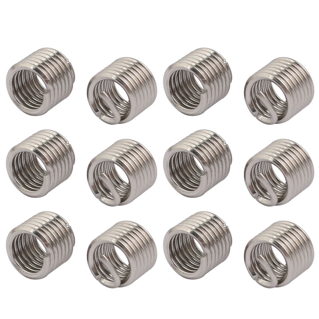 uxcell M6x1mmx9mm 304 Stainless Steel Helical Coil Wire Thread Insert ...
