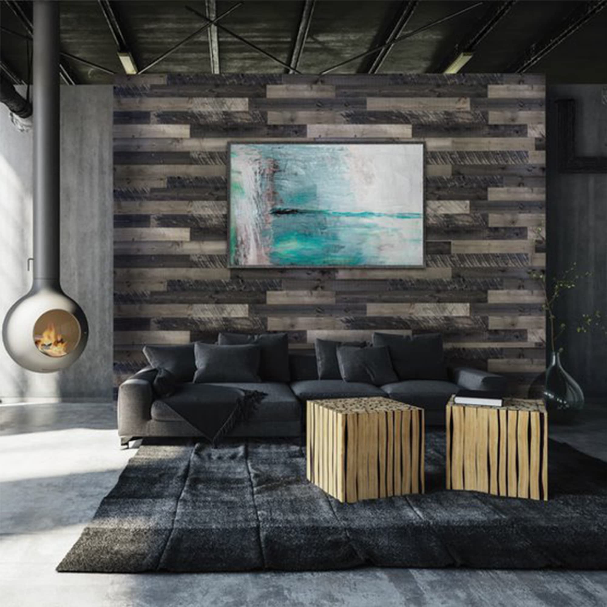 Rustic Modern Wood Plank Wall 25 Ingenious Ways To Bring Reclaimed
