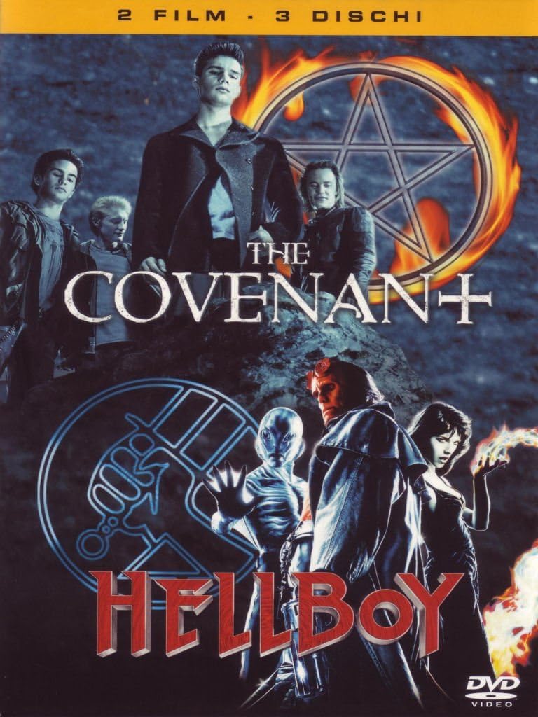 The Covenant / Hellboy (3 Dvd): Amazon.ca: John Hurt, Ron Perlman, Rupert Evans, Selma Blair ...