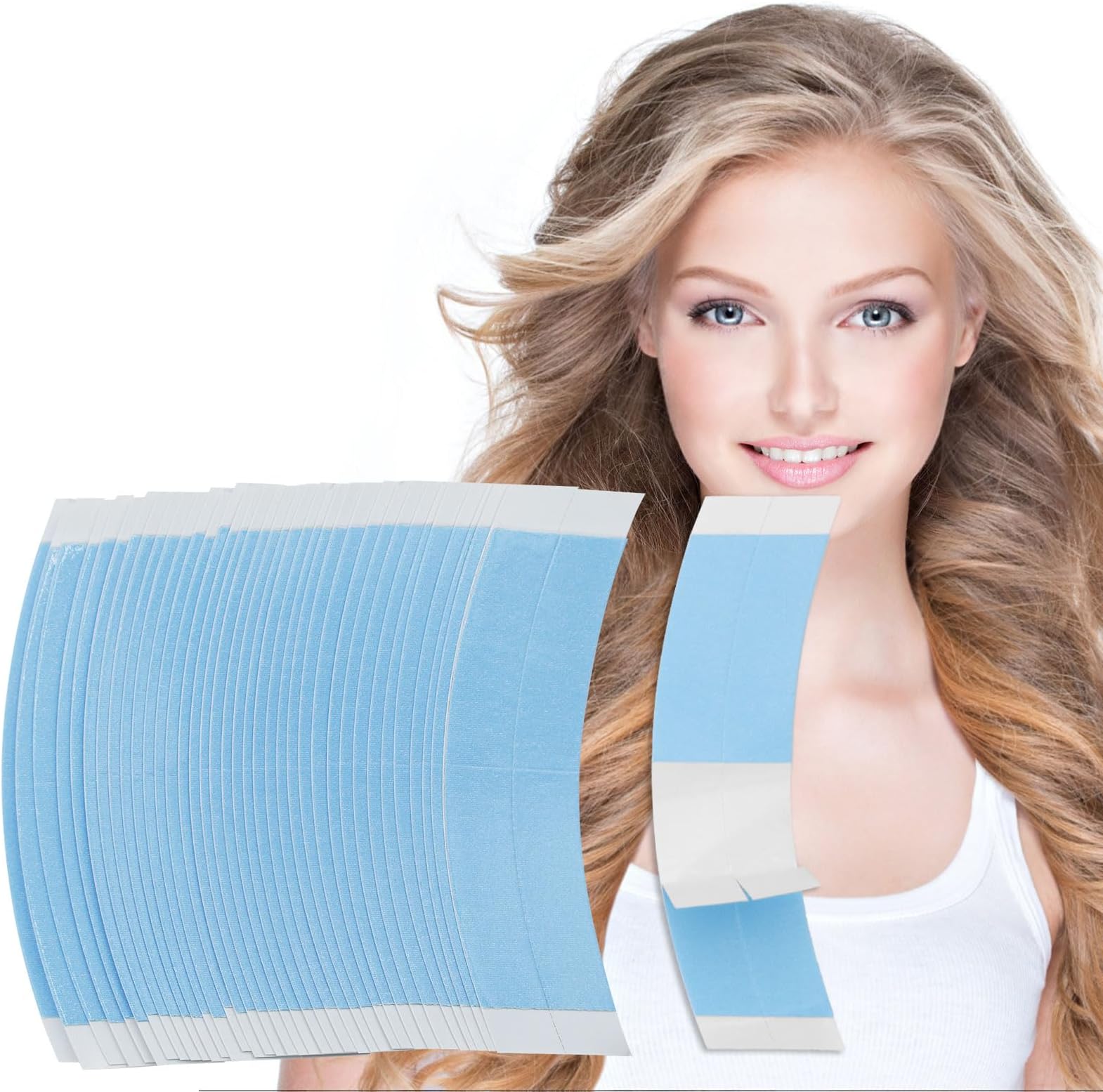 Amazon.com: Comdian 36 Pcs Waterproof Lace Tape for Hairpiece Wig Tape ...