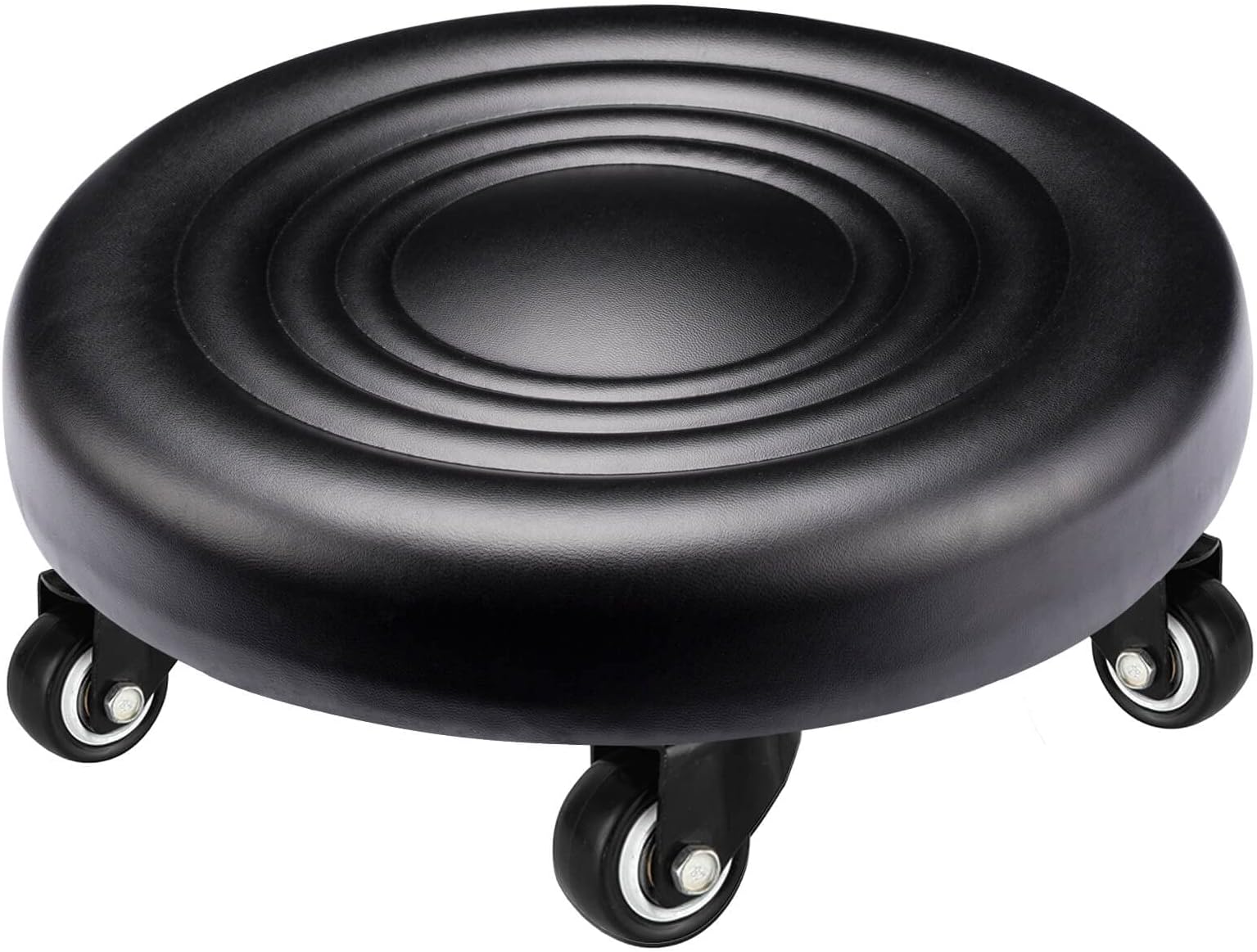 Amazon.com: IMMER LIEBEN Low Rolling Stool with Wheels Low to Ground ...