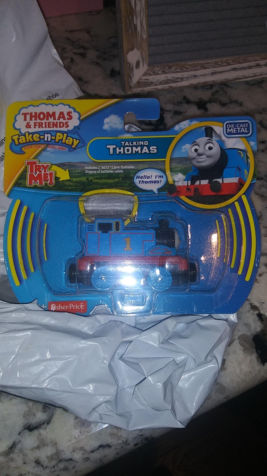 Amazon.com: Thomas & Friends Take-n-Play, Talking Toby Train : Toys & Games