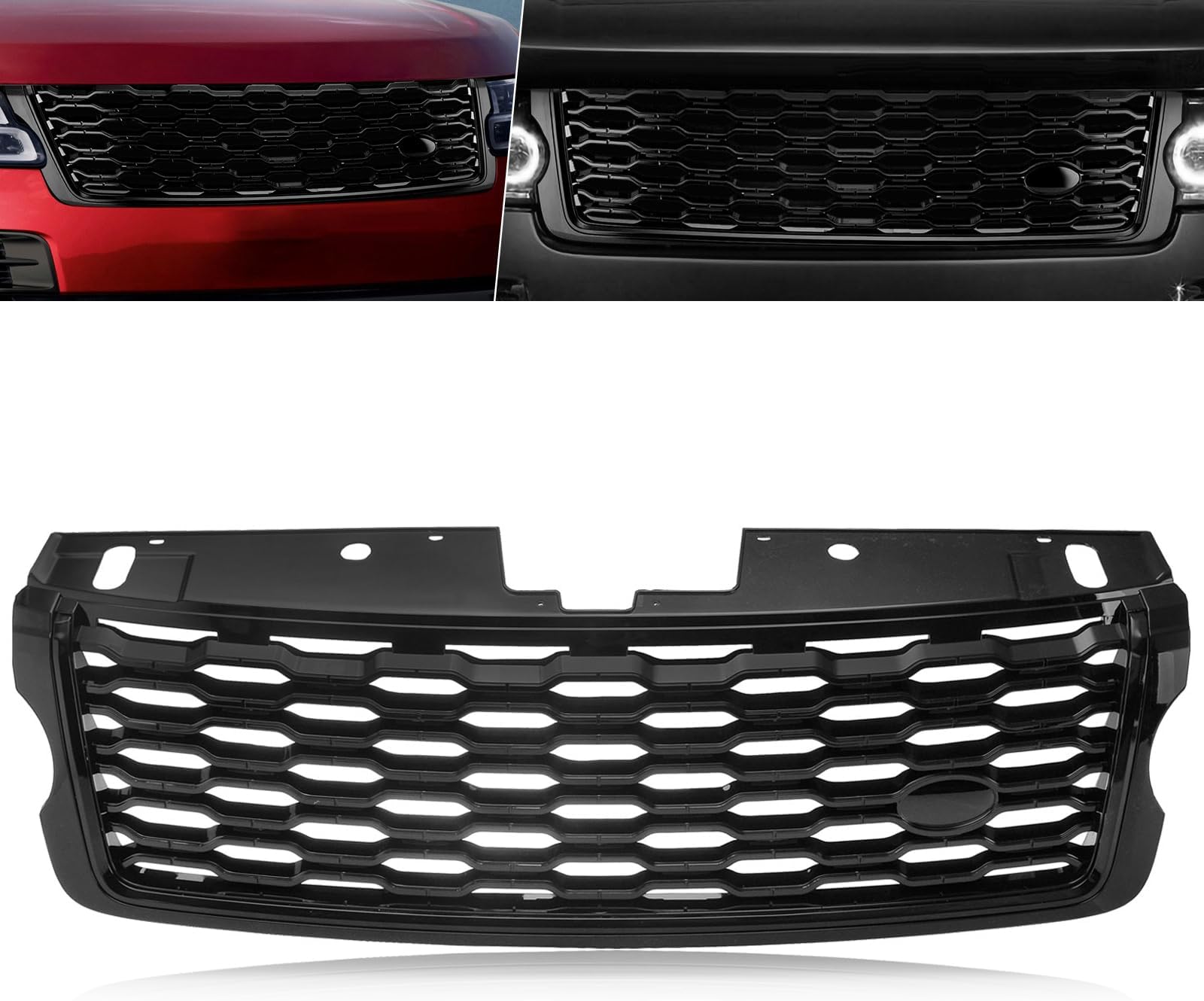Amazon.com: MotorFansClub Front Grill Fit for Land Rover Range Rover ...