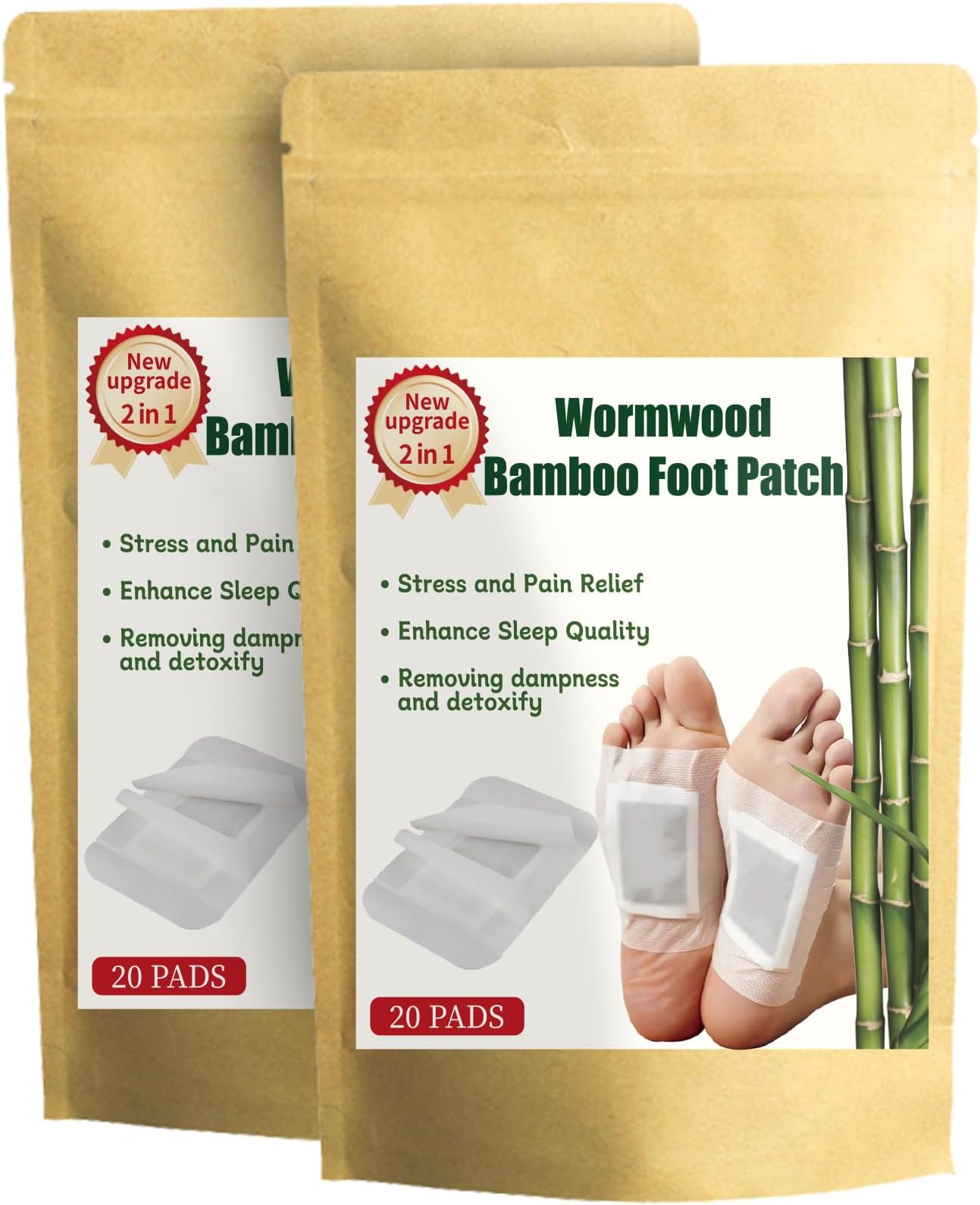 Amazon.com: Kinoki Foot Pads for Your Health Care – 10 Premium Natural ...