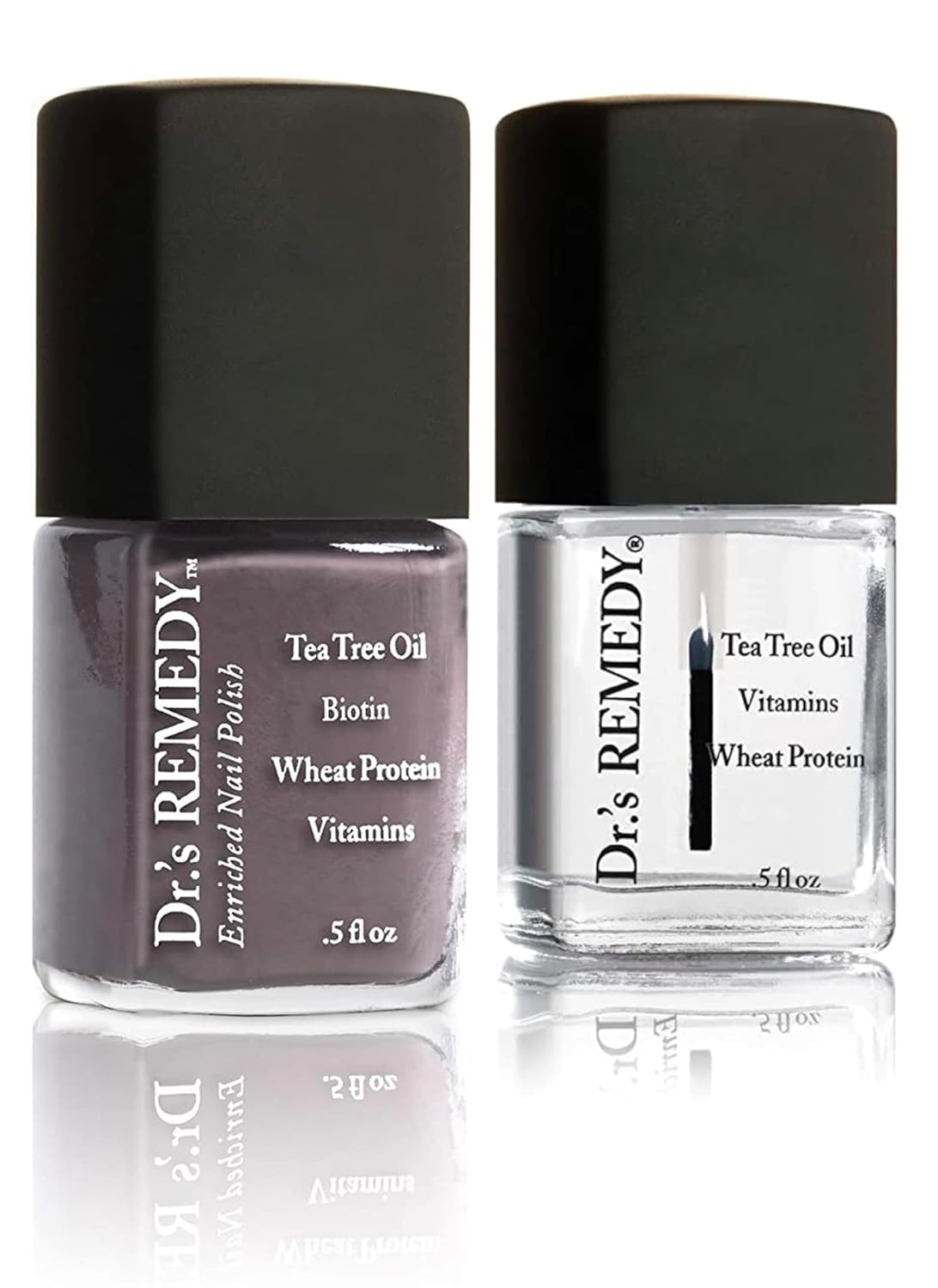 Amazon.com : Dr.'s Remedy Enriched Nail Polish, Motivating Mink with ...
