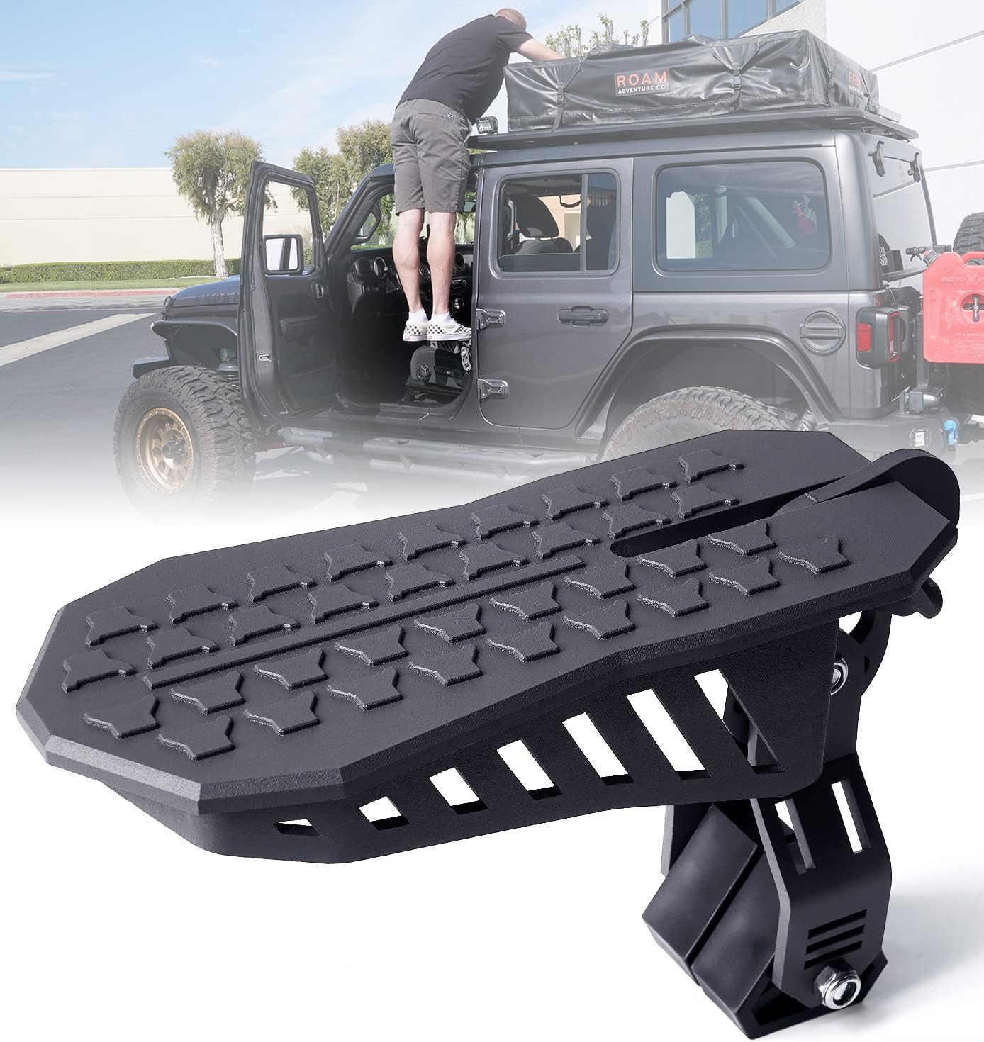 Amazon.com: Xprite Extra Large Car Door Step - Upgraded Foldable Door ...