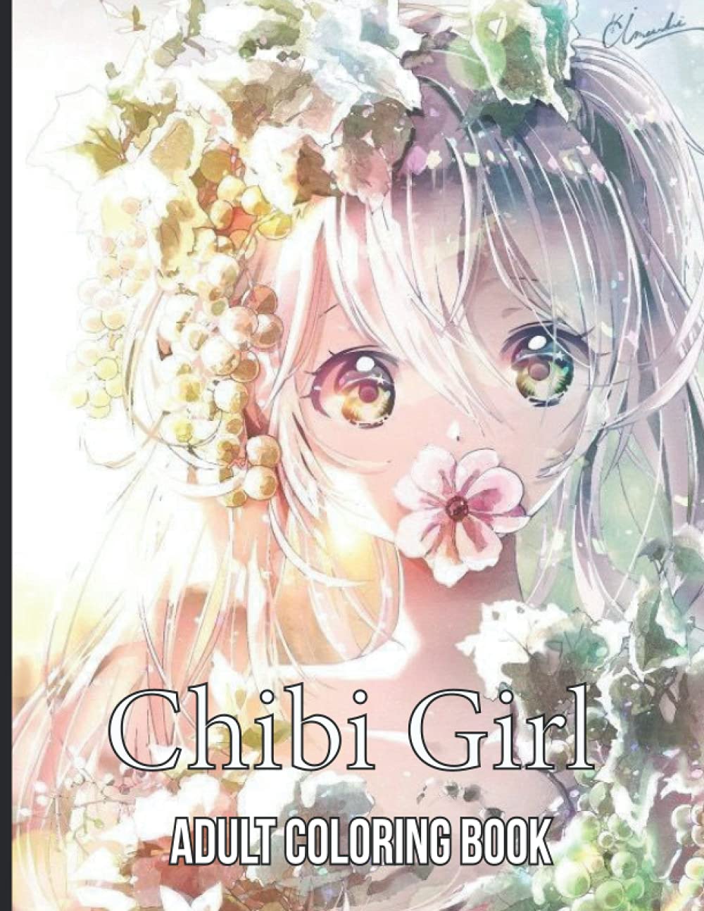 Buy Chibi Girl Adult Coloring Book: An Adult 50 Beautiful Coloring Page ...