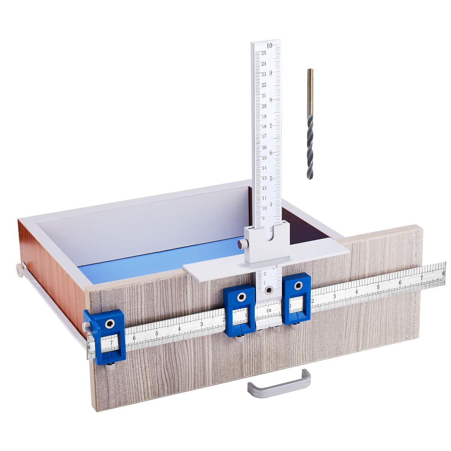 Snapklik.com : Cabinet Hardware Jig For Handles And Knobs Aluminum ...