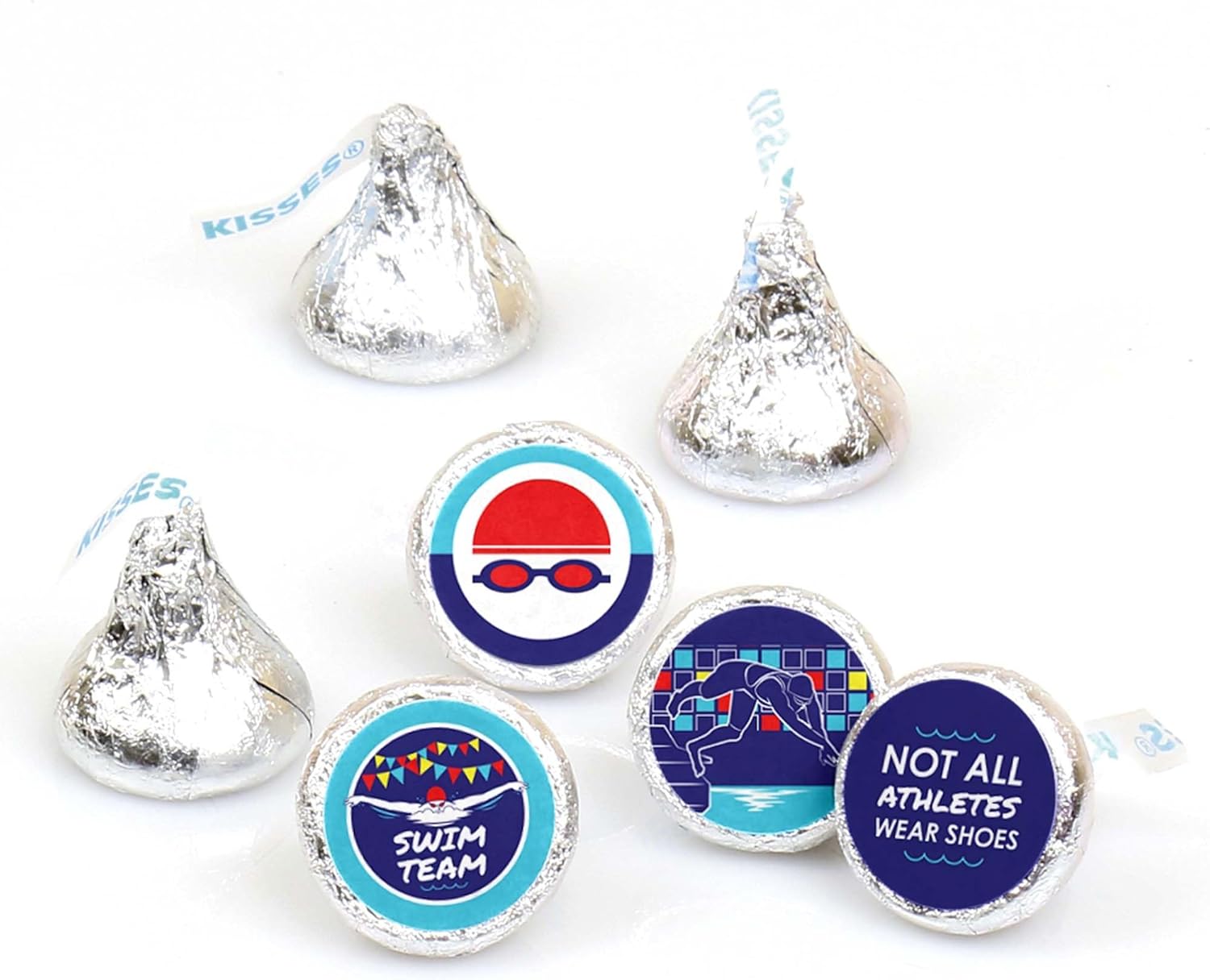 Amazon.com: Big Dot of Happiness Making Waves - Swim Team - Swimming ...