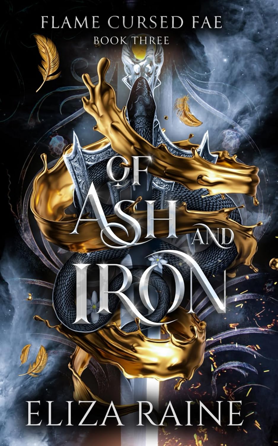 Amazon.com: Of Ash and Iron: A Viking Fae Fantasy Romance (Flame Cursed ...