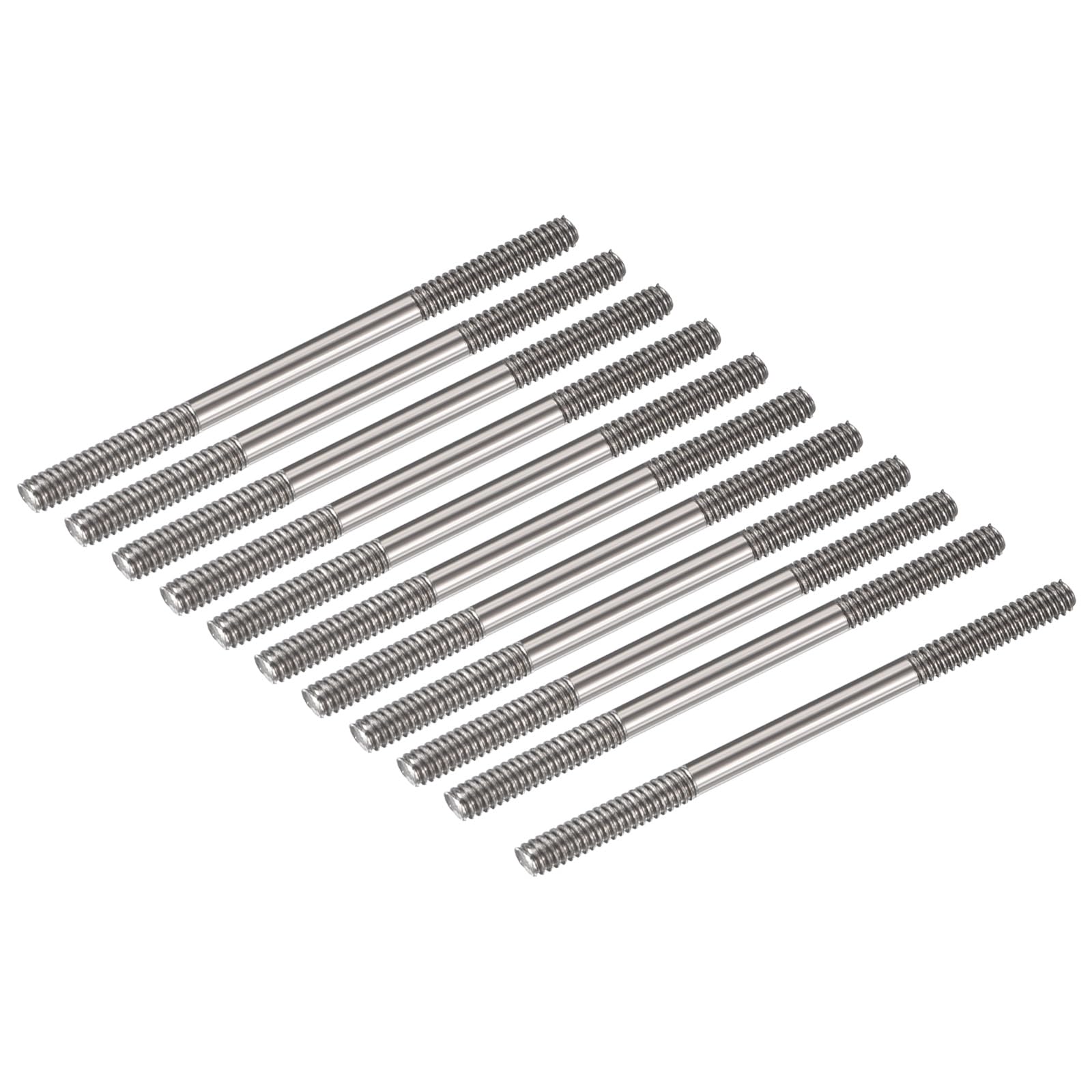 Amazon.com: MECCANIXITY 20pcs Push Rod Connector Double End Threaded ...