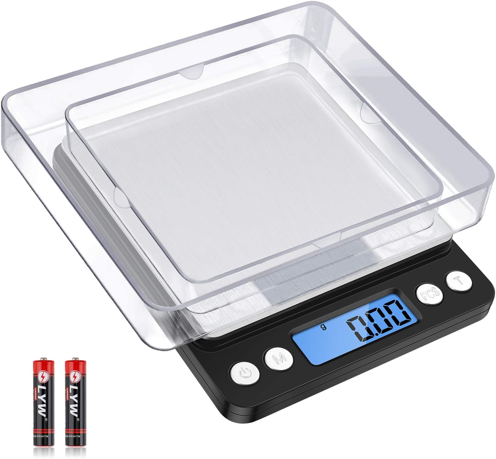 Amazon.com: Diyife Digital Kitchen Scale 500g/0.01g, High Precision ...