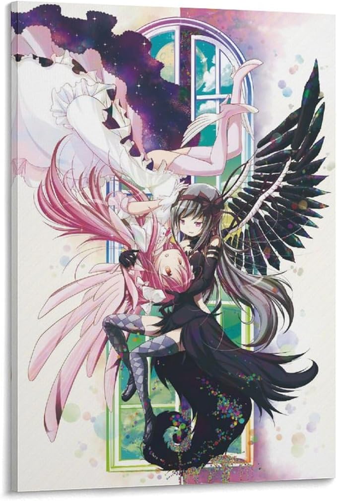 Amazon.com: Madoka Puella Magi Magica Game Anime Posters Kaname Madoka ...