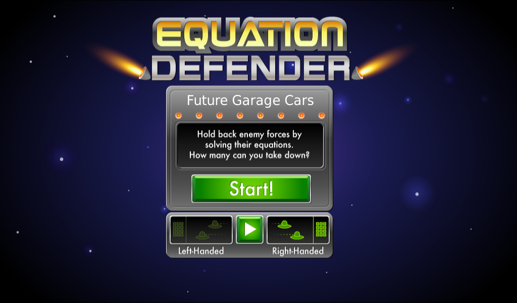 Equation Defender: Future Garage Cars - App on Amazon Appstore