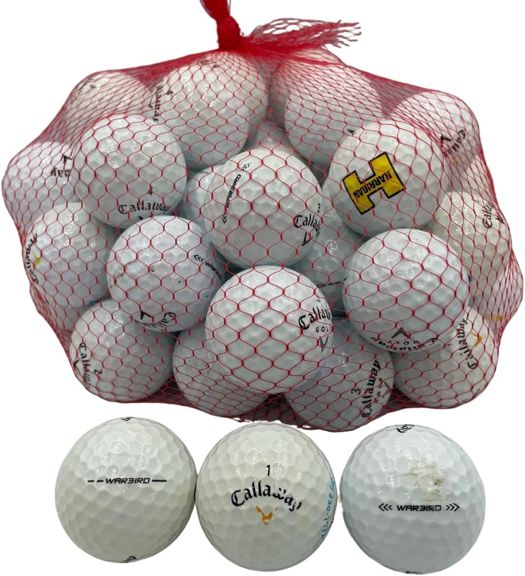 Amazon.com : Golf Ball Planet Warbird Used Golf Balls 3A/Good : Sports ...