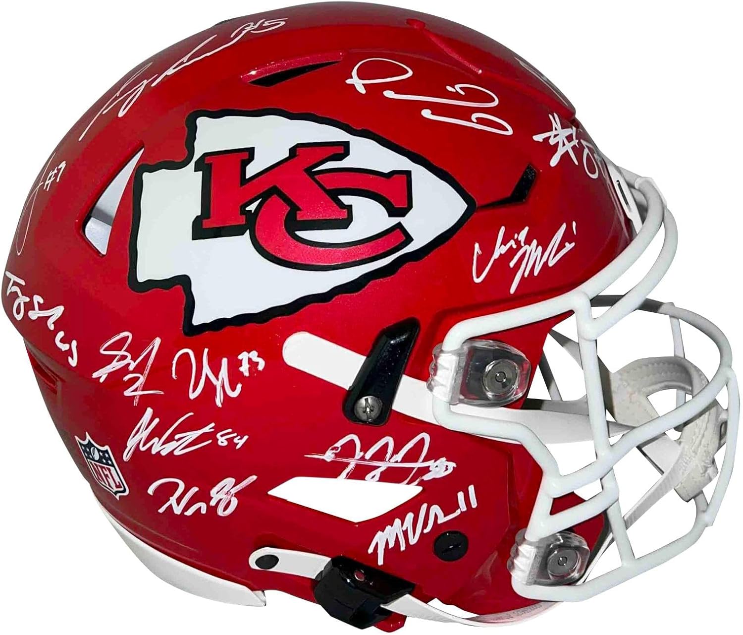 Amazon.com: Patrick Mahomes Travis Kelce Andy Reid Chiefs Super Bowl ...