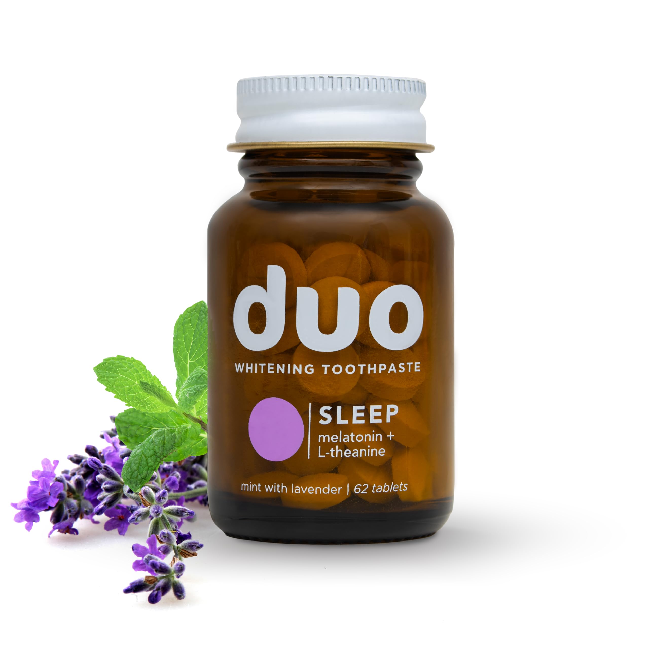 Snapklik.com : Duo Sleep Whitening Toothpaste Tablets Melatonin + L ...